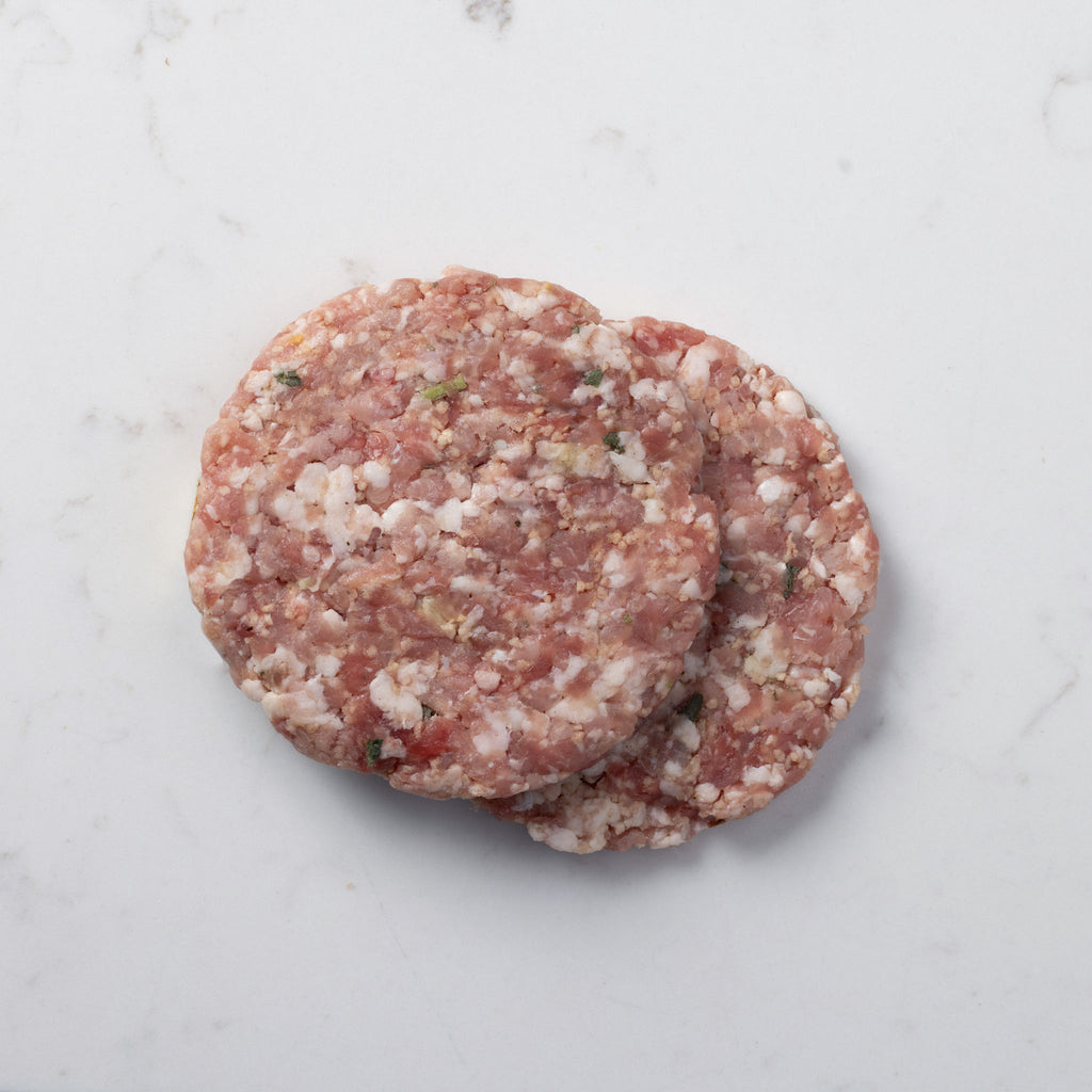 Free-Range Suffolk Pork & Apple Burger Salter & King